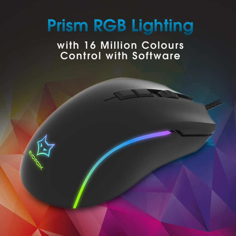 Buy Amkette EvoFox Phantom Pro Wired Gaming Mouse Online